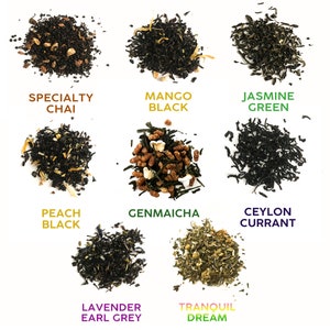 Loose Leaf Flavorful Tea Flight Sampler Pack - Bathala Botanicals - Etsy