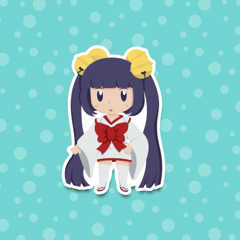 Chobits Chibi Anime Stickers Chii Sumomo and Kotoko High - Etsy