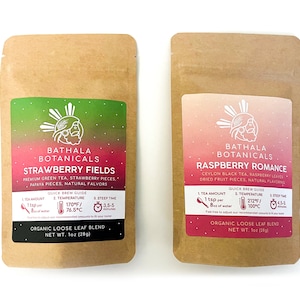 Fruity Loose Leaf Tea Sampler: Bathala Botanicals Variety Pack - Etsy