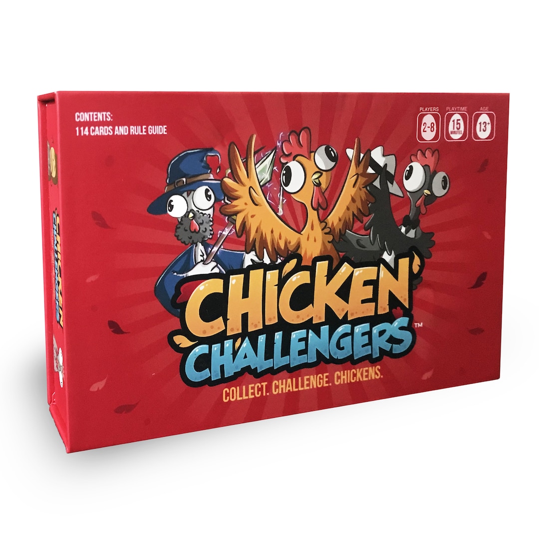 Chicken Challengers - A Family and Friends Party Card Game for Teens ...