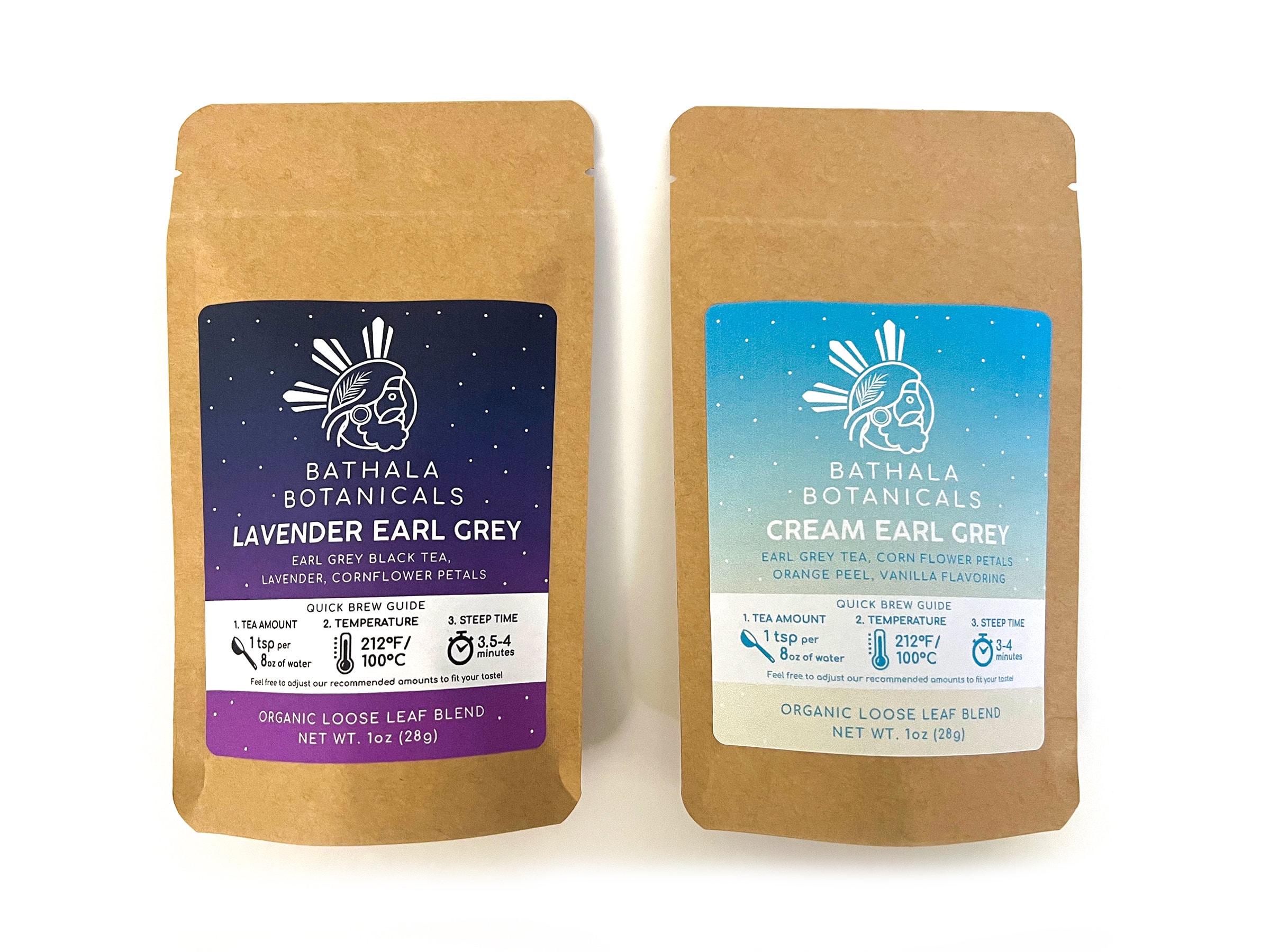 Loose Leaf Black Tea Sampler: Bathala Botanicals Variety Pack - Etsy