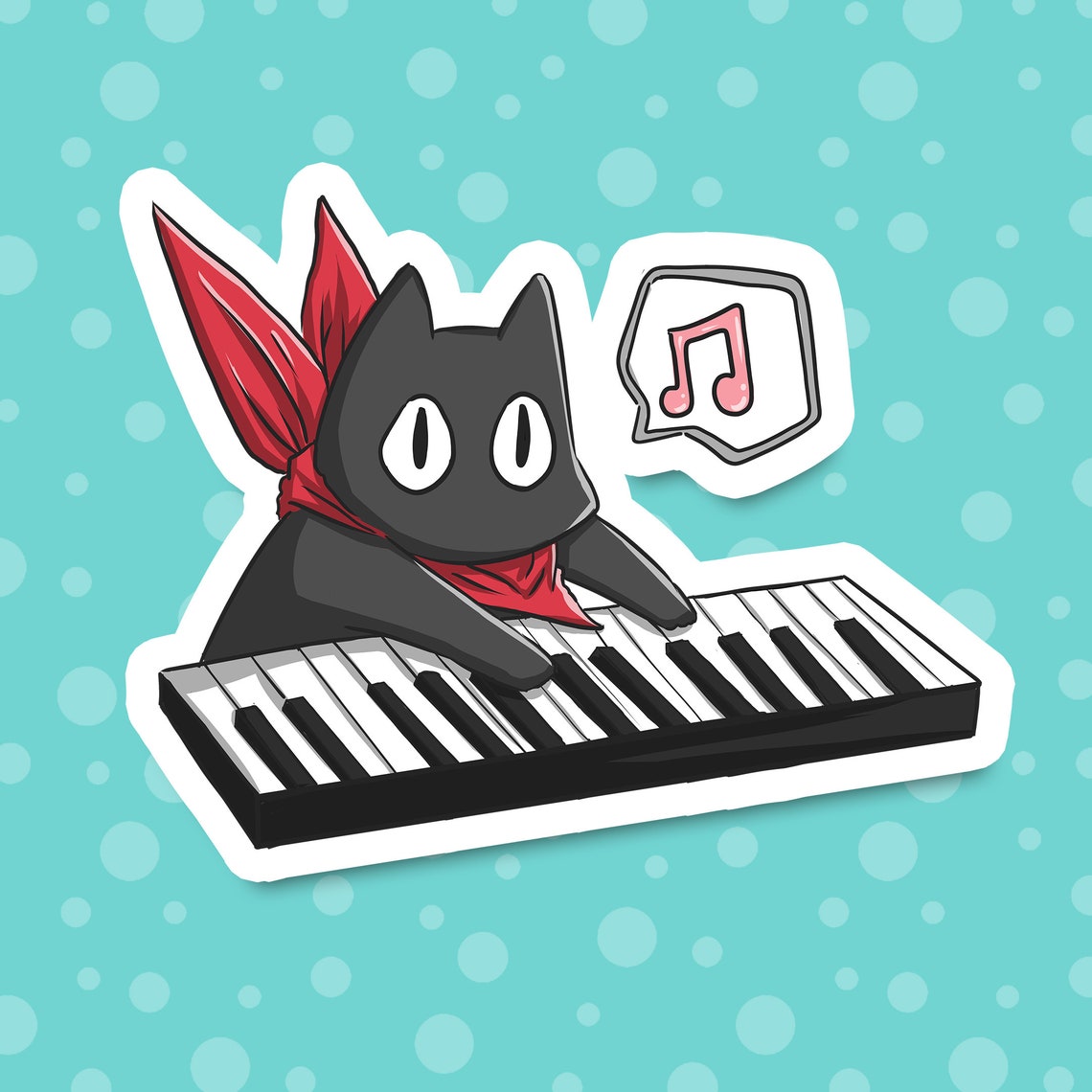 Nichijou Characters Anime Stickers Yuuko Mio Sakamoto - Etsy