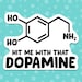 Chemical Hormone Stickers Dopamine Serotonin Oxytocin High - Etsy