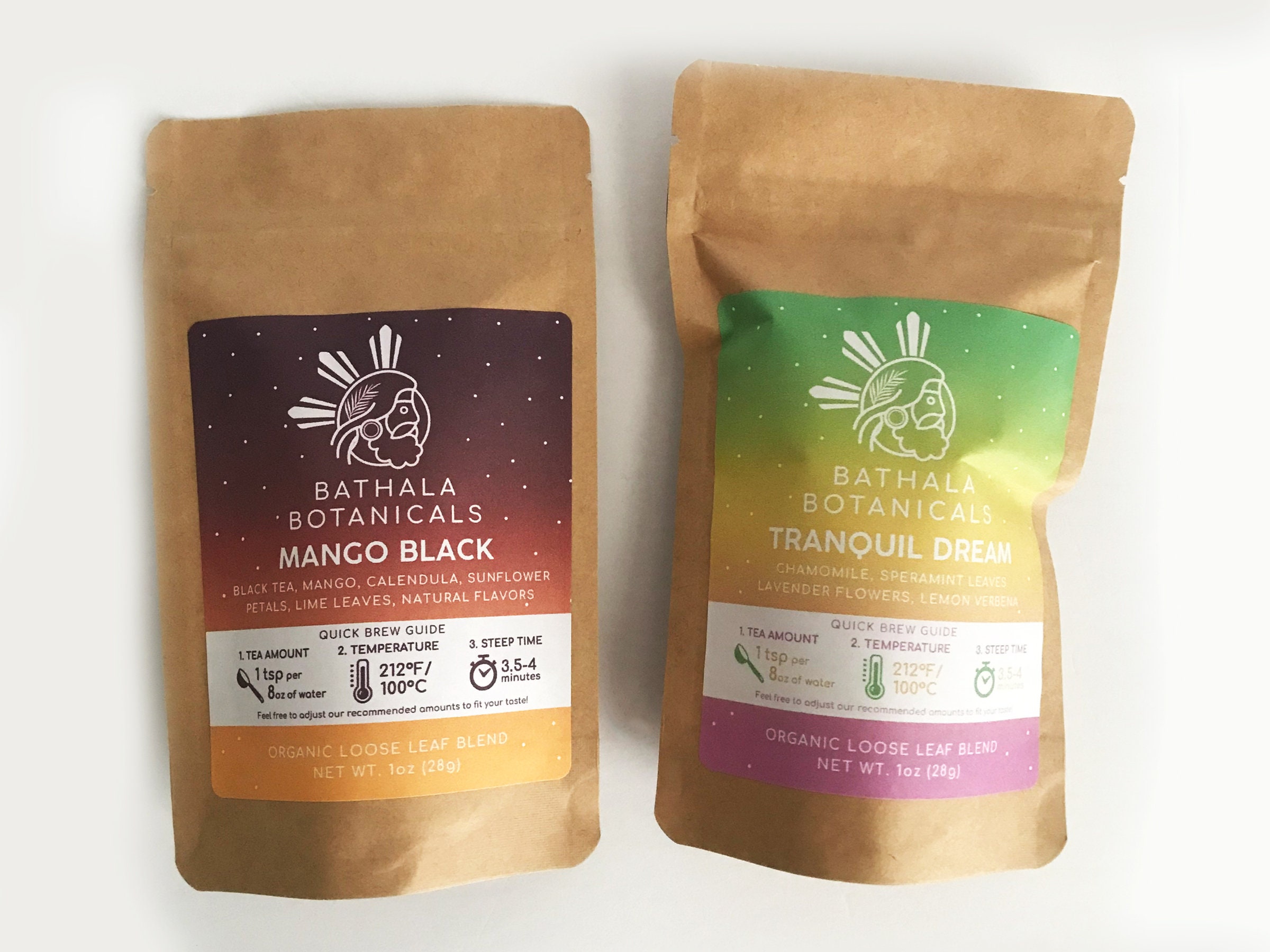 Loose Leaf Flavorful Tea Flight Sampler Pack Bathala - Etsy