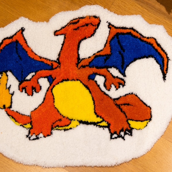 Charizard Rug - Etsy