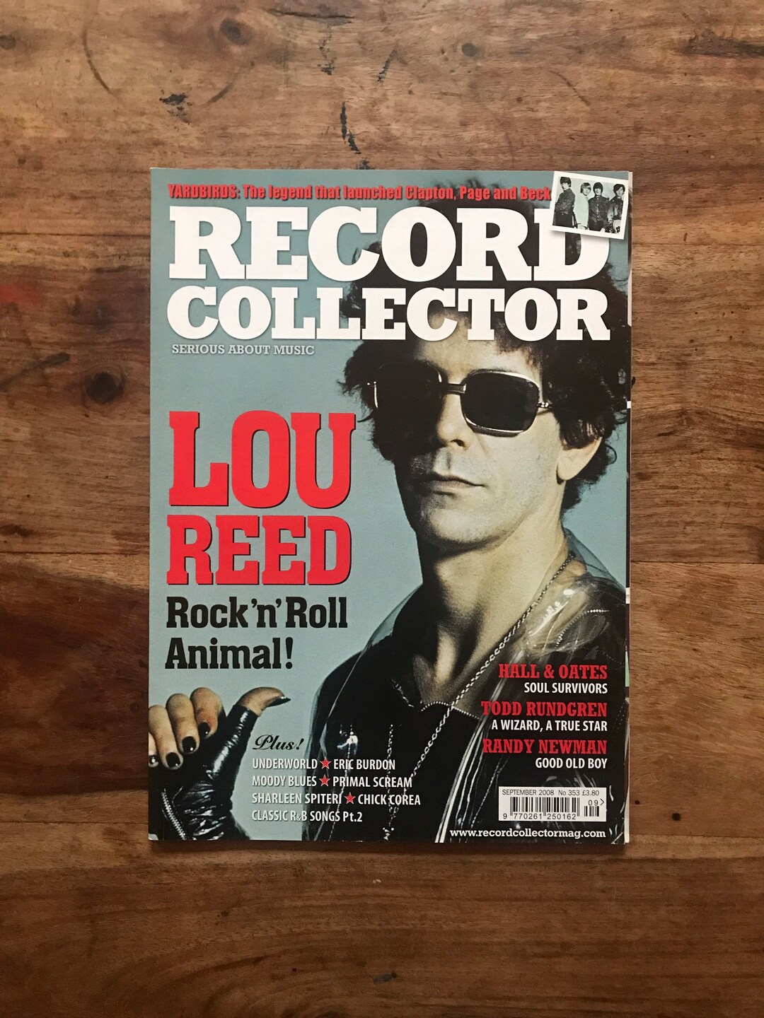 Vintage Record Collector Magazine 353 Sep 2008 Lou Reed, Underworld ...