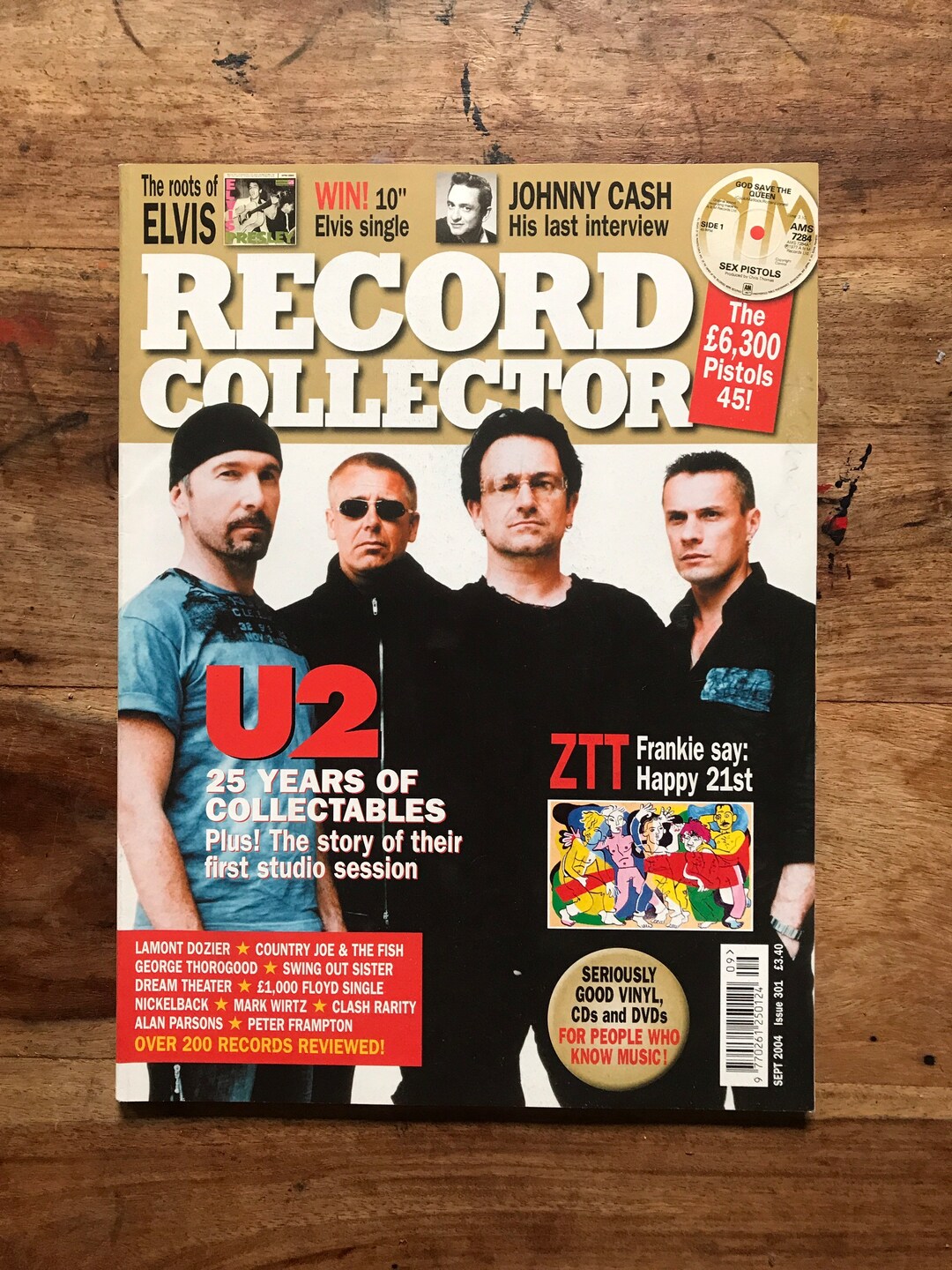 Vintage Record Collector Magazine #301 Sep 2004 - U2 Collectables ...