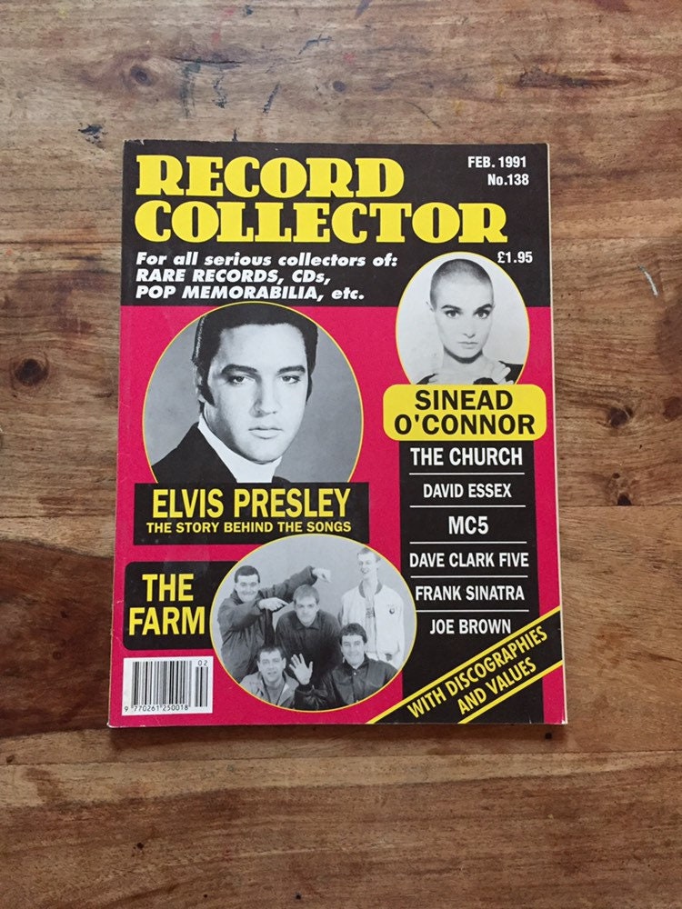 Vintage Record Collector Magazine Feb 1991 - the Farm, the Church ...