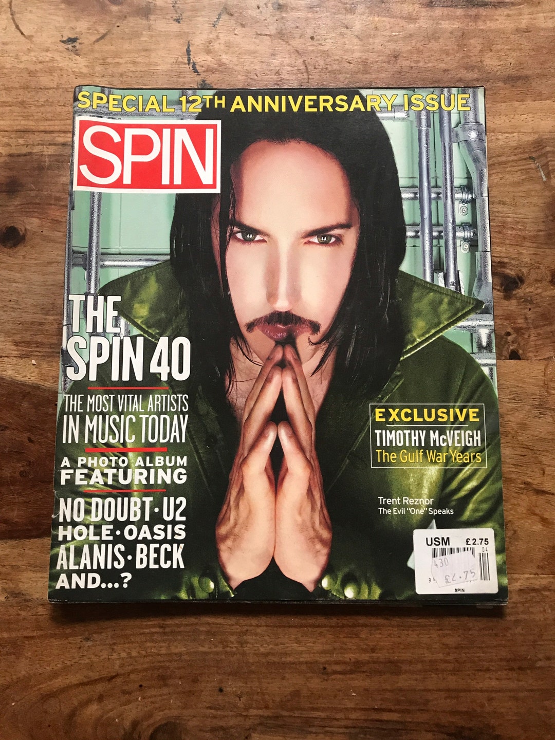 Vintage 12th Anniversary Special SPIN Music Magazine April 1997 ...