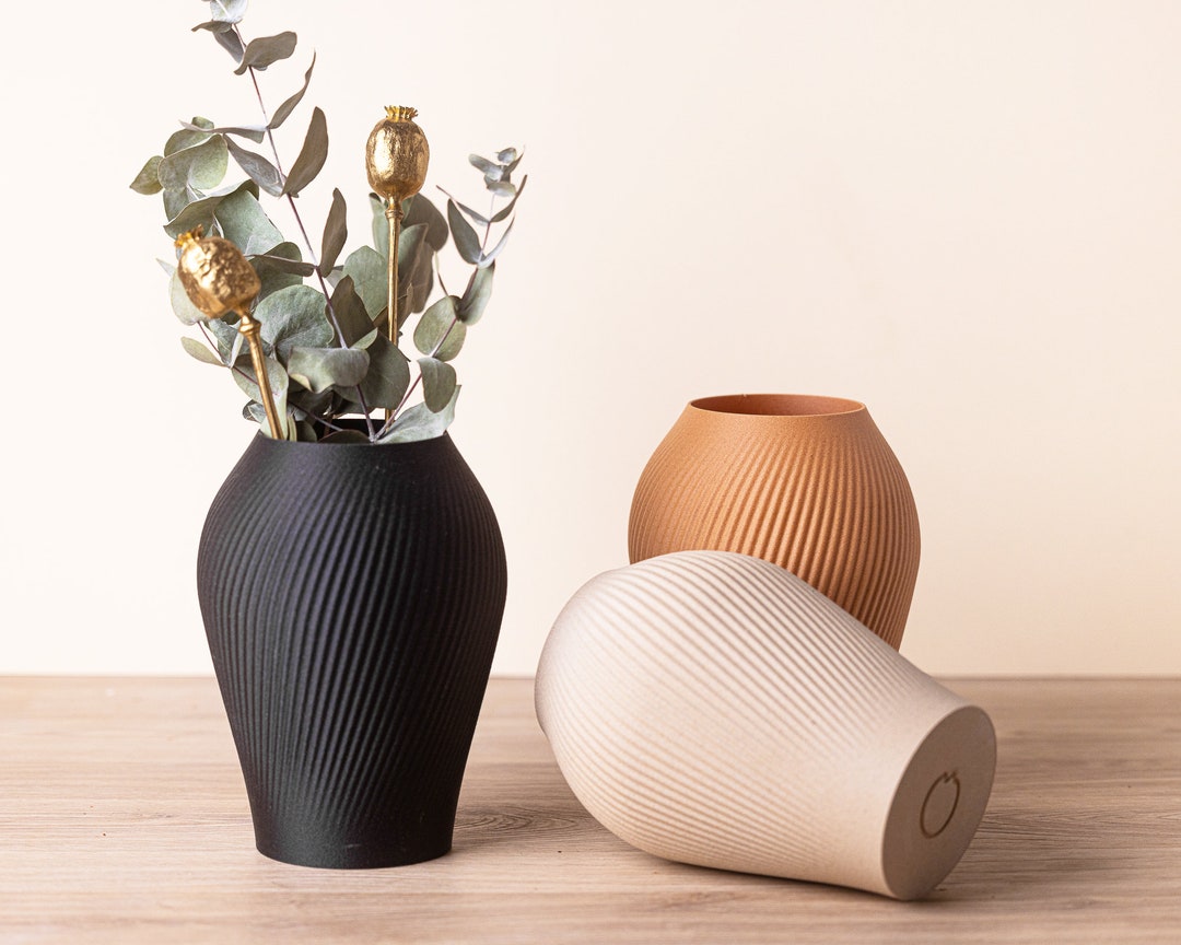 ANTIQ Vase 3D Printed Eco-friendly Made From Corn and Wood. Gift Idea ...