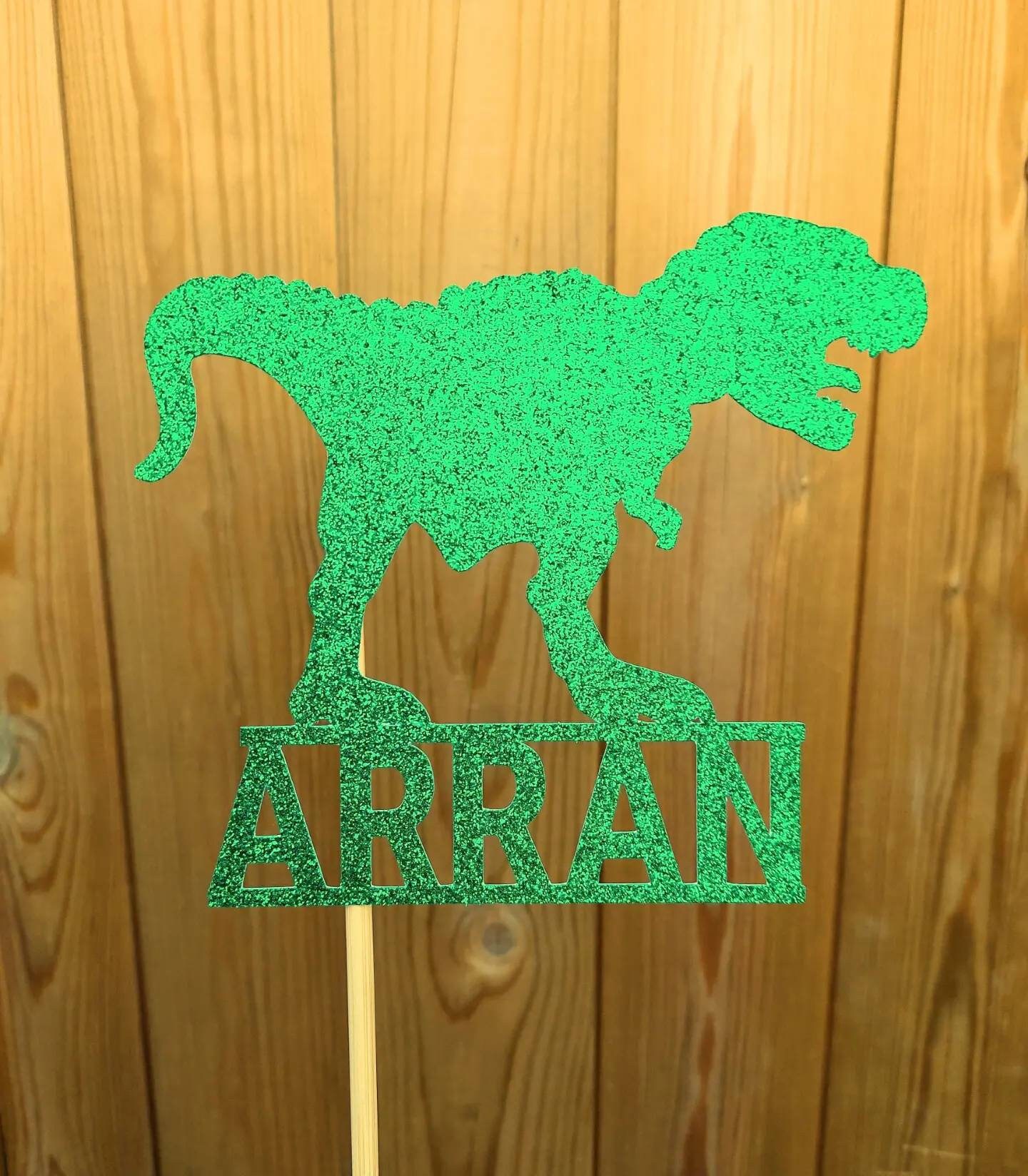 Dinosaur Cake Topper T-rex Cake Topper Diplodocus Cake - Etsy