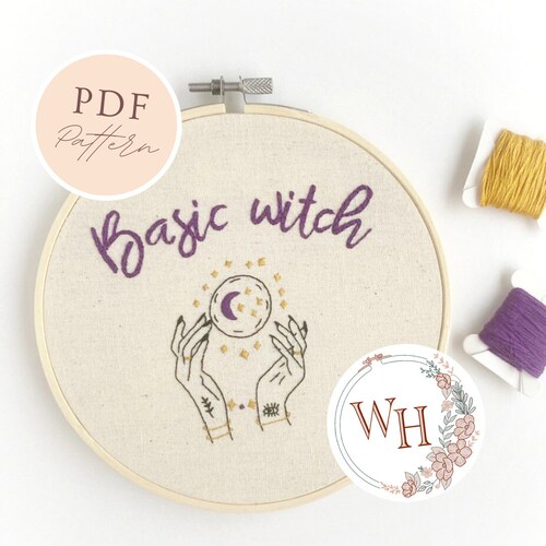 Kitchen Witch Embroidery Pattern...pdf Digital Download | Etsy