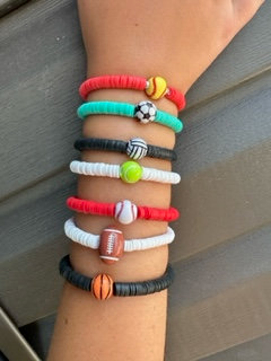 Sports Bracelets, Sports, Baseball, Softball, Football, Soccer ...