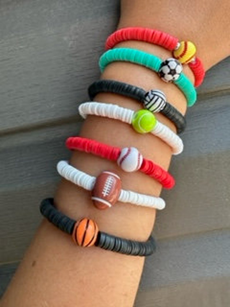 Sports Bracelets, Sports, Baseball, Softball, Football, Soccer ...