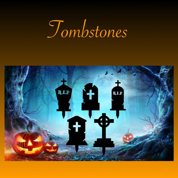 Halloween Tombstone - Etsy
