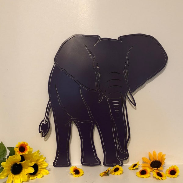 Elephant Wood Sign - Etsy
