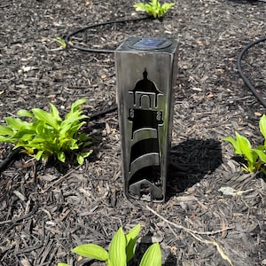 Garden Column, Garden Piller, Solar Luminary Piller, Bees and Garden ...