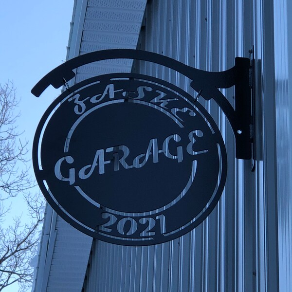 Custom Hanging Shop Sign - Etsy