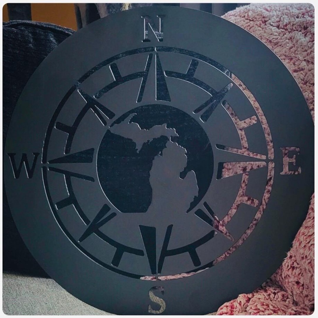 State Compass, Compass Rose, Nautical Compass, Metal Compass, Compass ...