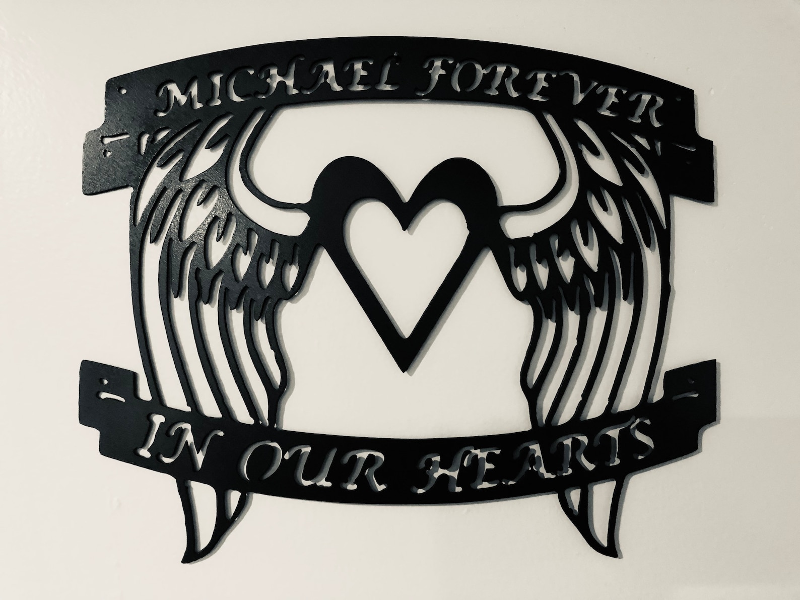 Angel Wings Memorial Gift Memorial Plaque Memorial Stake - Etsy UK