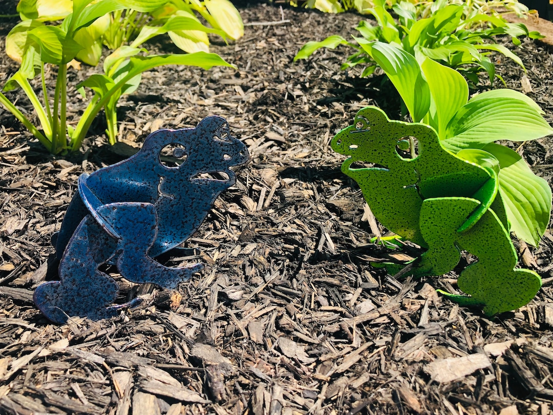 3D Metal Frog, Garden Decor, Metal Sculpture, Metal Frog, 3D Metal ...