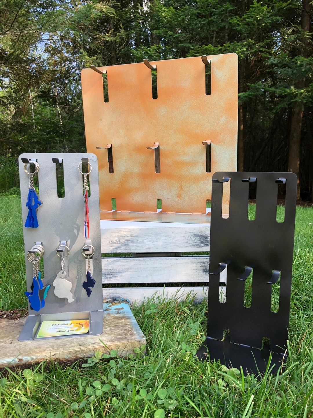 Keychain Display, Retail Display, Jewelry Display, Display Rack, Craft ...