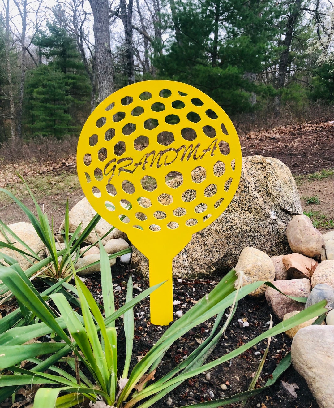 Golf Ball Garden Stake, Personalized Golf Gifts,personalized Golf Sign ...