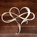 Metal Infinity Heart Sign, Metal Infinity Symbol, Heart Wall Decor ...