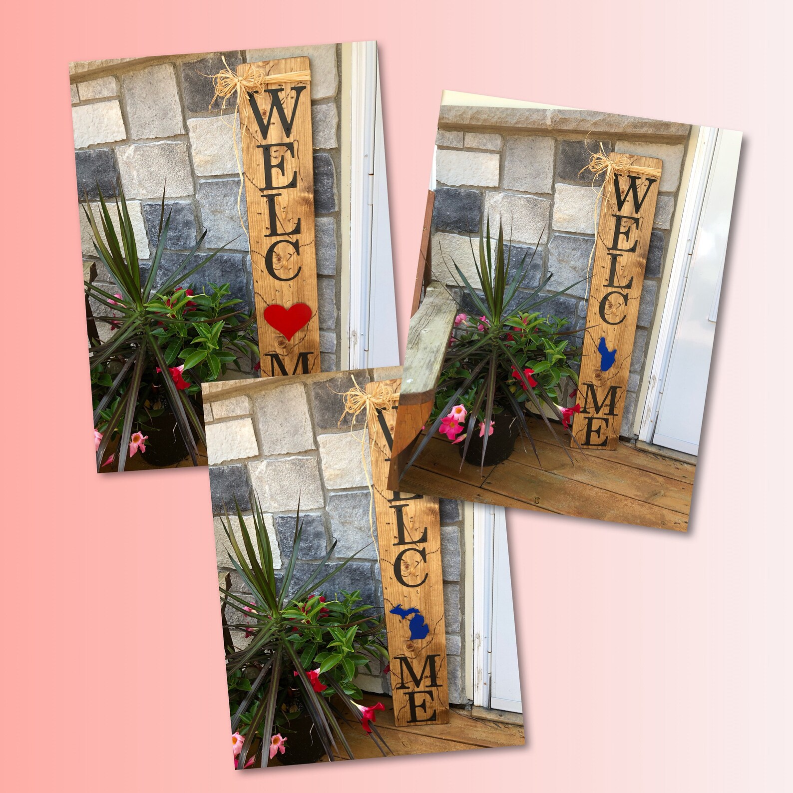 Interchangeable Porch Sign Leaning Sign Porch Decor Welcome - Etsy