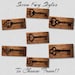 Personalized Family Name Sign, Custom Key Cutout, New Home Owners, Just ...