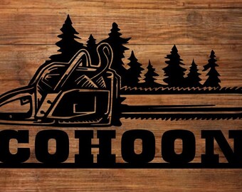 Metal Lumberjack Sign - Etsy