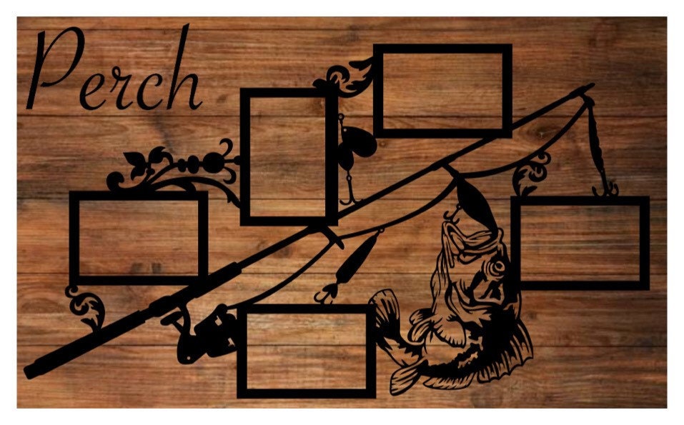 Fishing Picture Frame Collage Frame Memory Frame Picture - Etsy