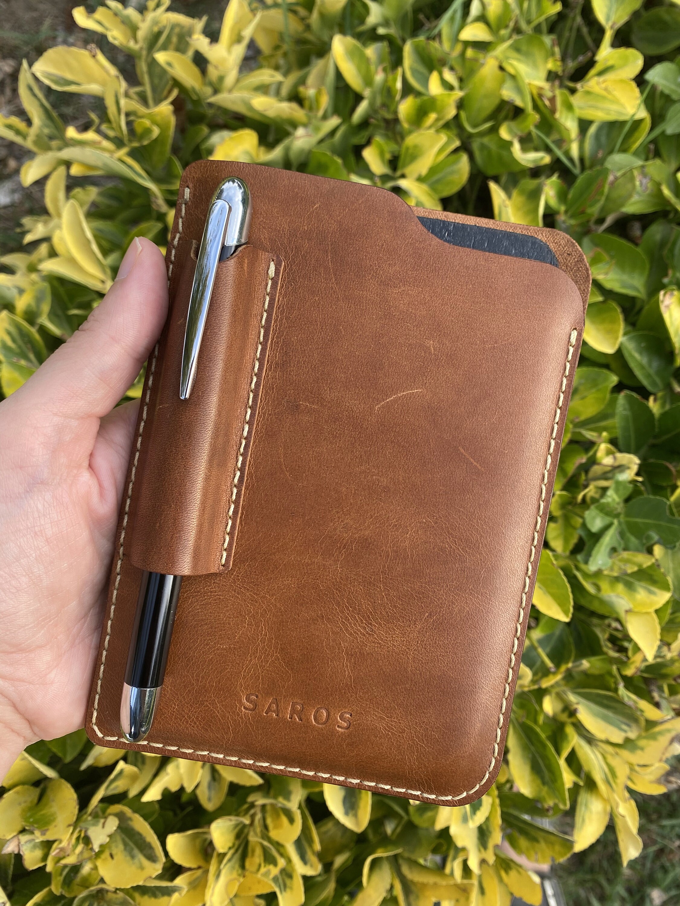 Field Notes Sleeve PDF Pattern, Field Notes Notebook Leather PDF ...