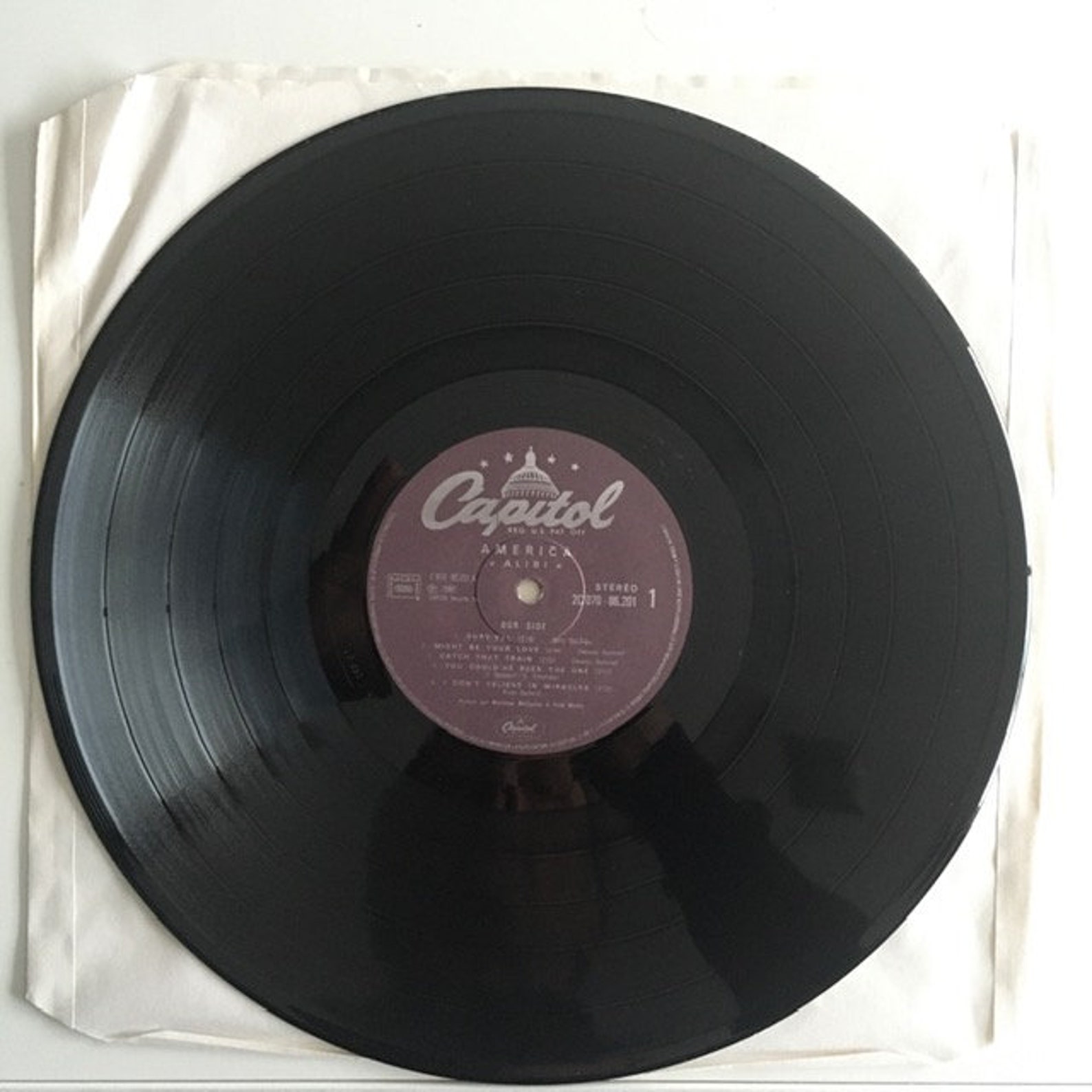 America Alibi 1980-Vintage Vinyl Record Lp 2C 070 86.201 | Etsy