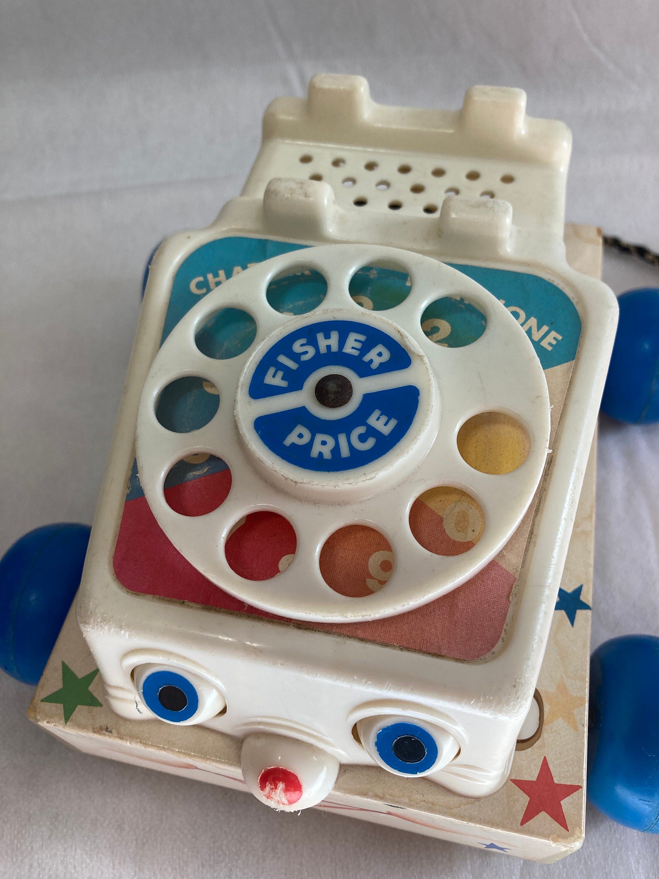 Vintage Fisher-price Chatter Telephone Pull Toy - Classic Toys ...