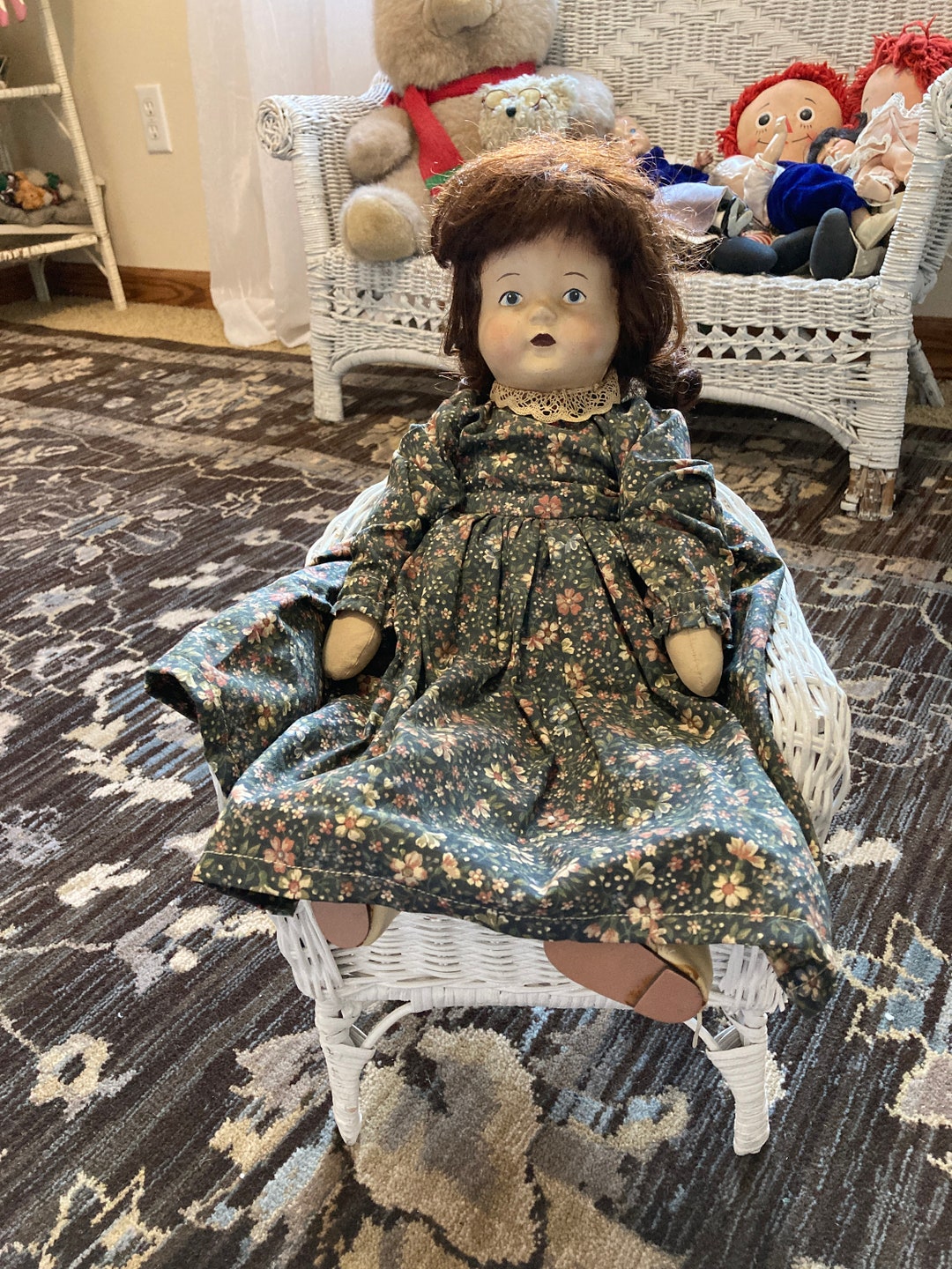 18" Composition Doll - 1920's -rare - Antique Dolls - Old Dolls ...