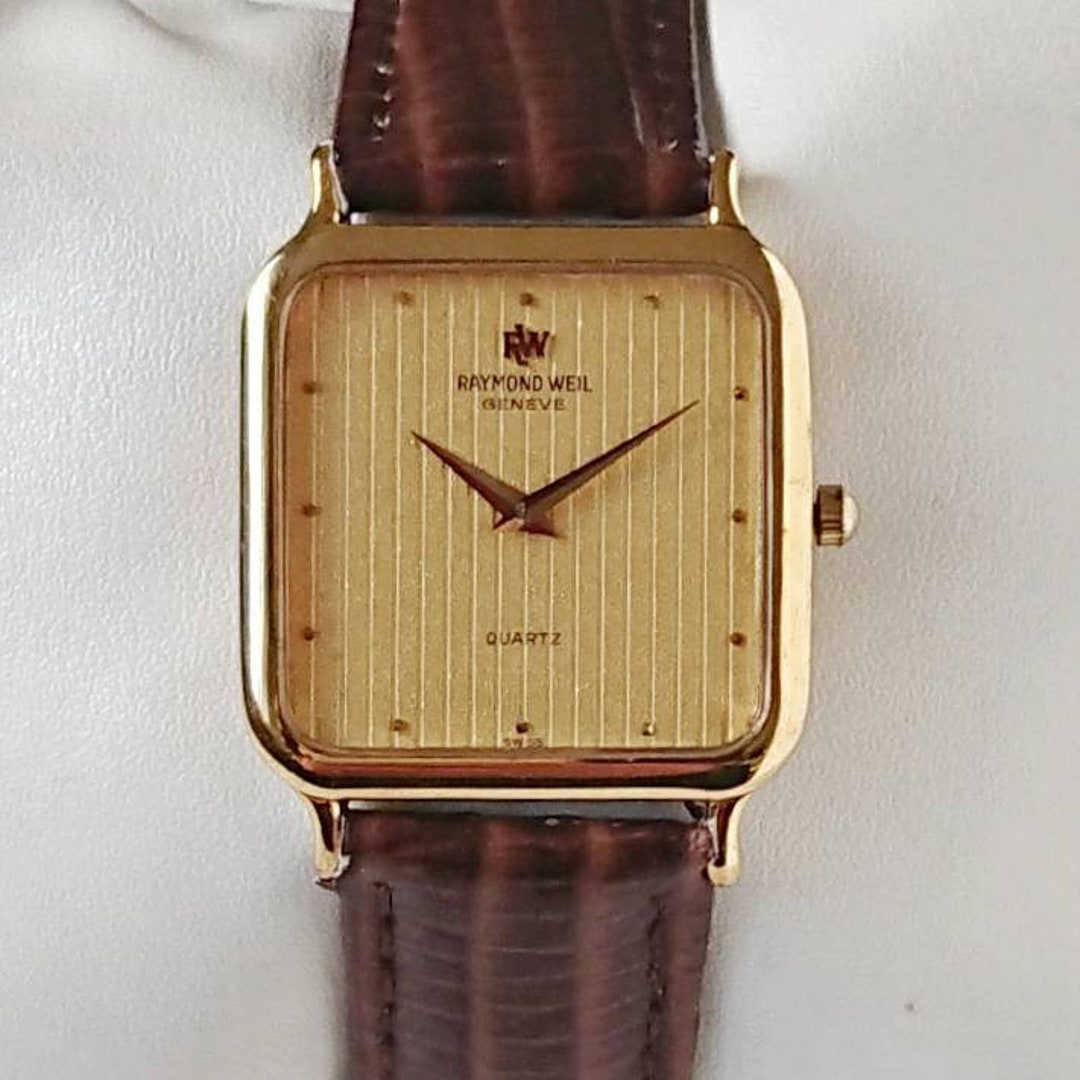 Vintage Raymond Weil Tank 90s Unique - Etsy