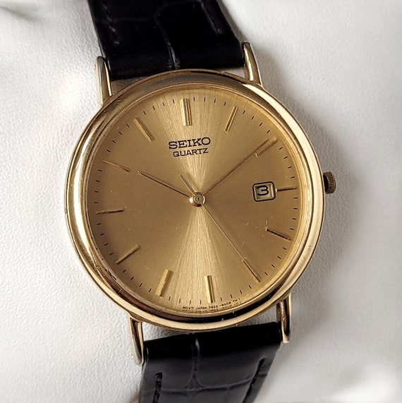 Vintage Seiko Dress Watch 90s Ultra Rare - Gem