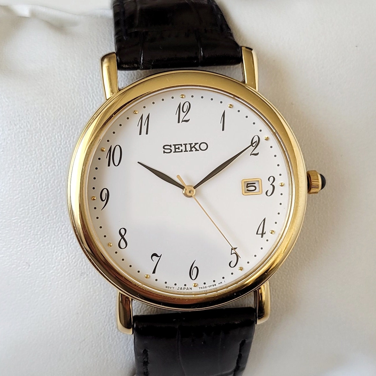 Vintage Seiko Classic Gold 90s - Etsy