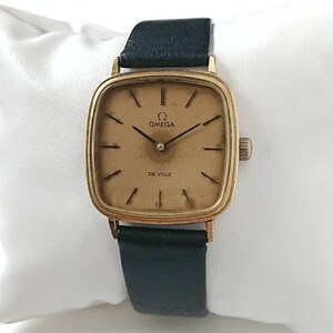Vintage Omega De Ville 70s Rare Rectangular - Etsy