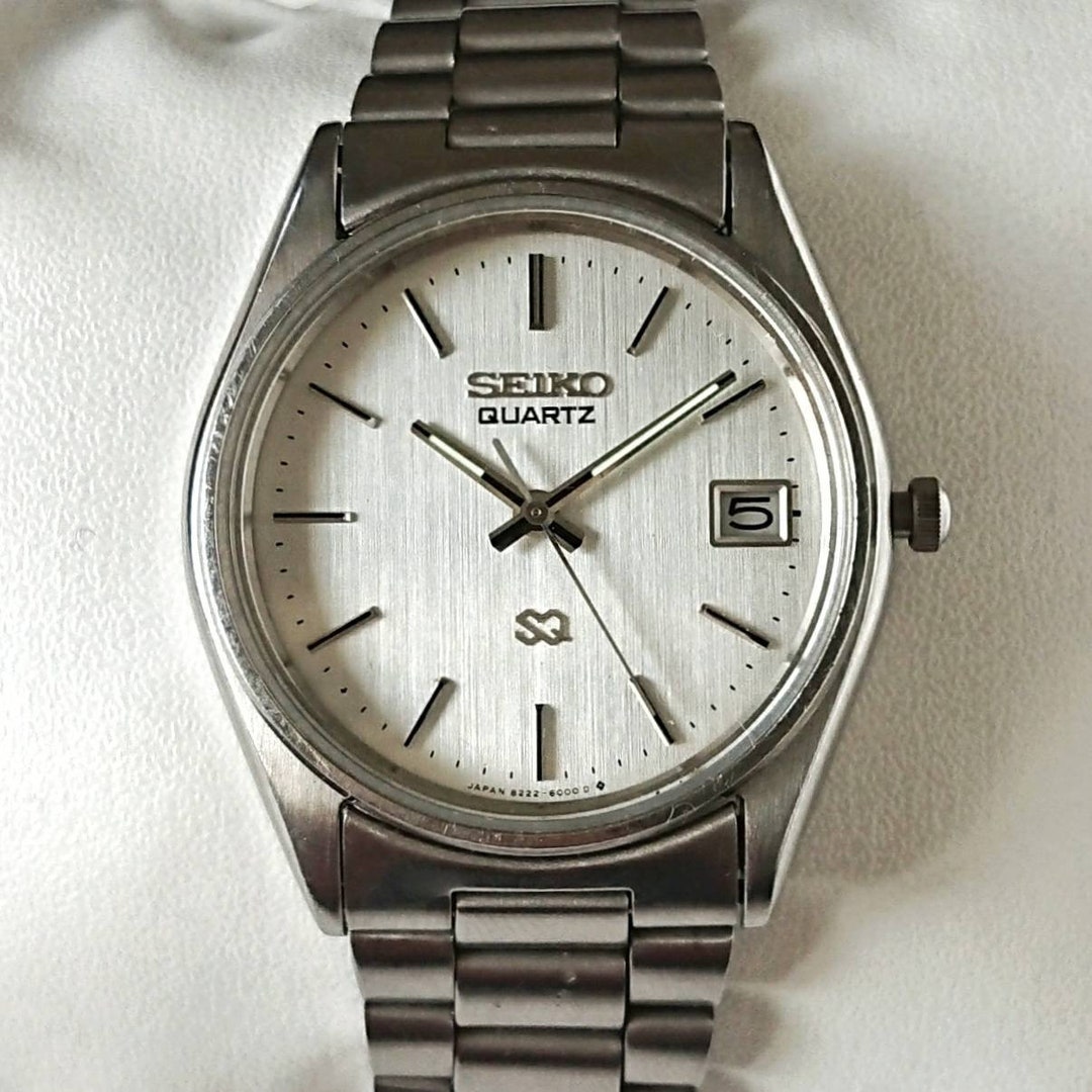 Vintage Seiko SQ Classic 80s Unique - Etsy