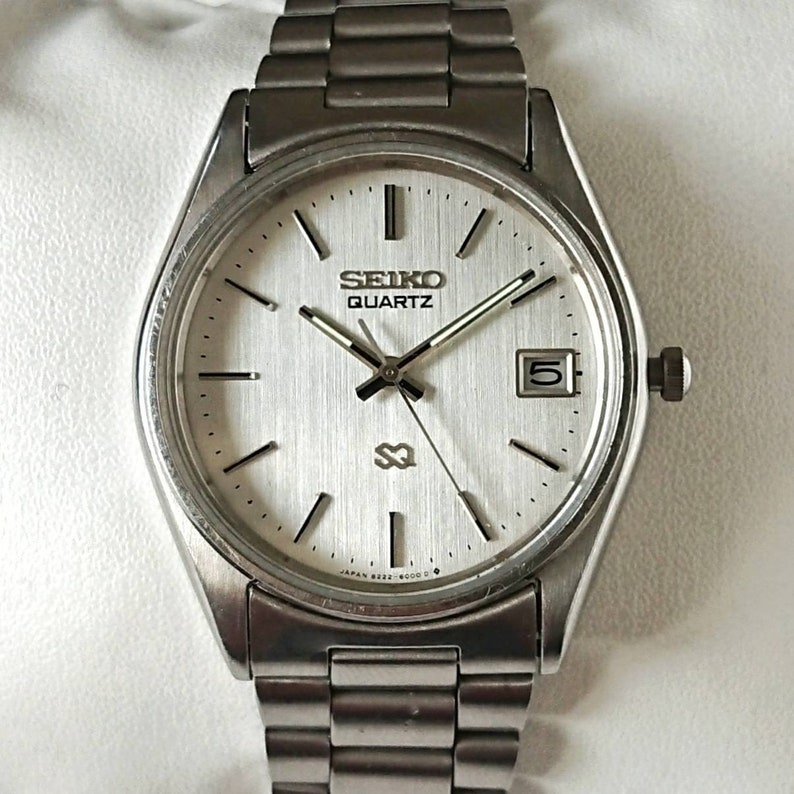 Vintage Seiko SQ Classic 80s Unique - Etsy