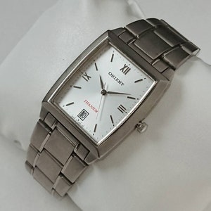 Vintage Orient Tonneau Titanium 90s Ultra Rare - Etsy