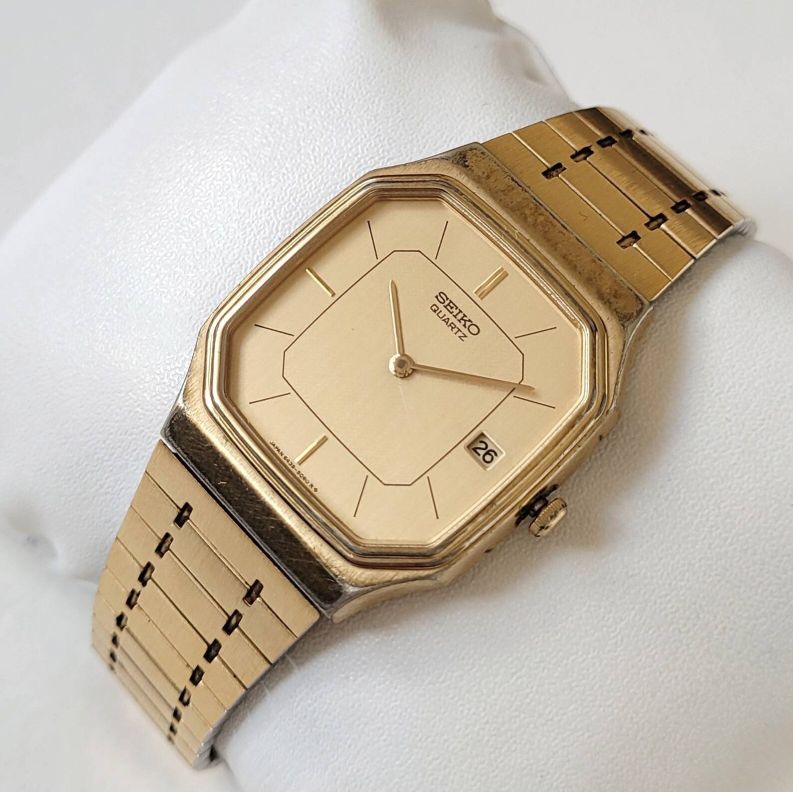 Vintage Seiko Gold 90s All Original - Etsy