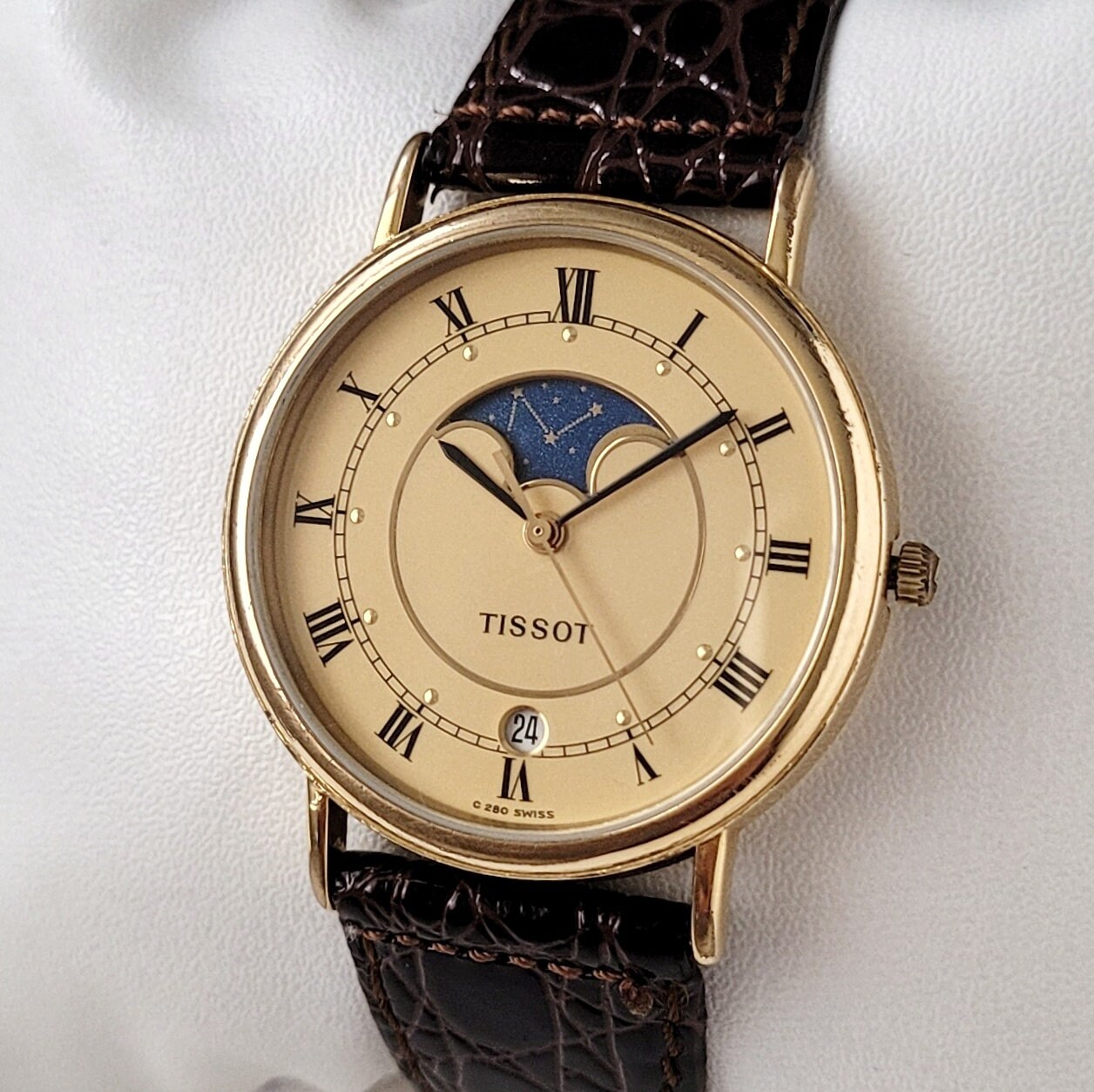Vintage Tissot Moonphase 90s Ultra Rare - Etsy