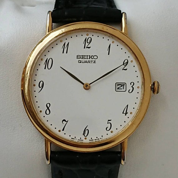 vintage seiko white 90s - Gem