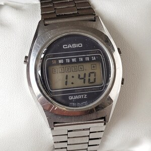 Vintage Casio Dark Blue 70s! All Original - Etsy