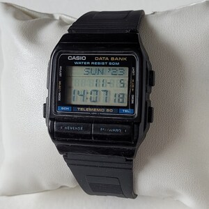 Vintage Casio Data Bank 80s Japan Version - Etsy