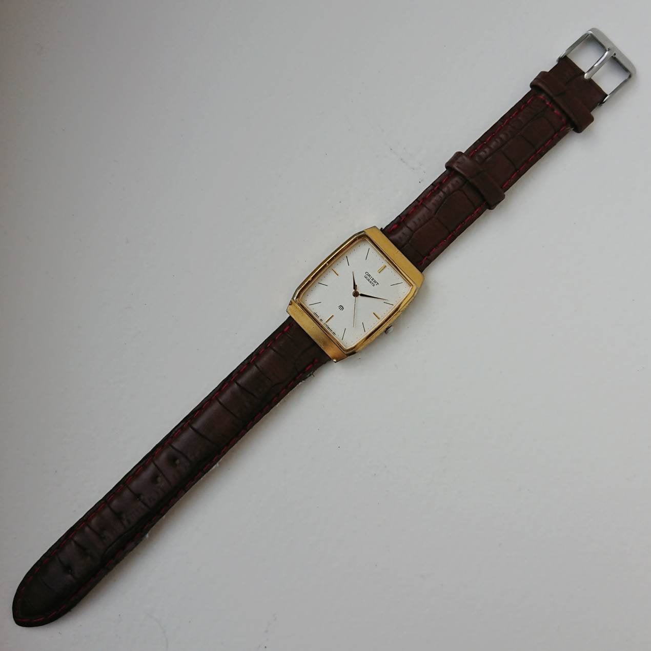 Vintage Orient Rectangular Gold 90s - Etsy
