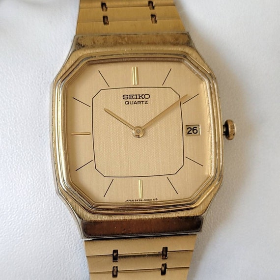 Vintage Seiko Gold 90s all original - Gem